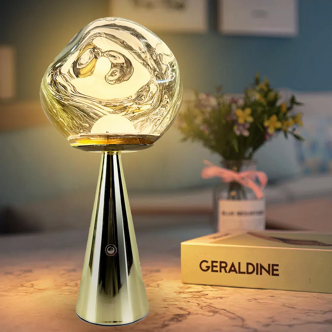 Lampe à lave style nordique • Ma Lampe de Chevet